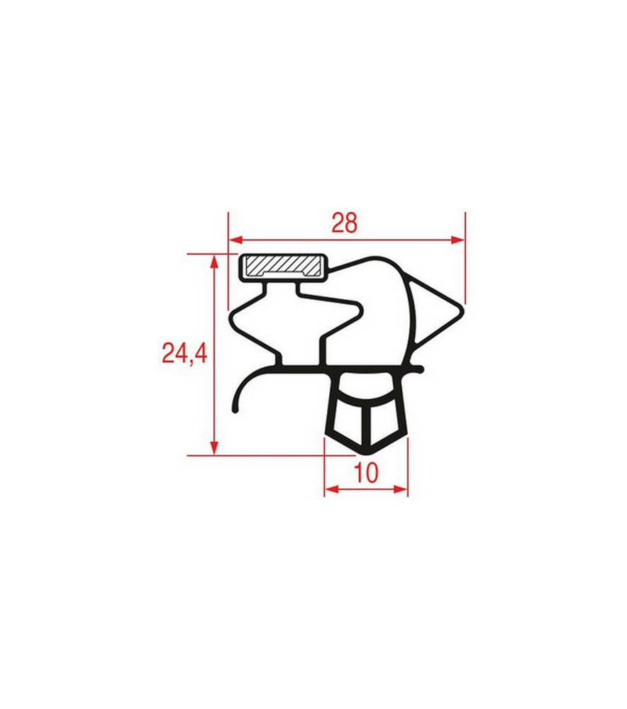 Joint de porte armoire réfrigérée Polaris Icematic