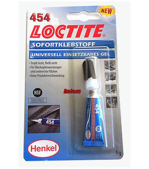 Colle loctite 454 rapide multi usage