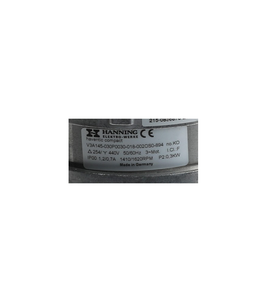 Moteur de chaleur tournante Hanning four Retigo AA11-0016