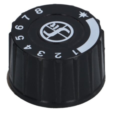 Manette noire thermostat Minisit four Electrolux Baron Hobart 054268