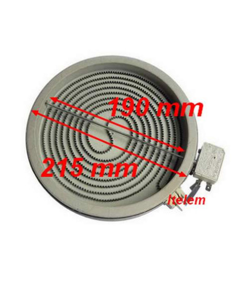 Foyer radiant table de cuisson De Dietrich Brandt Sauter 72X4134