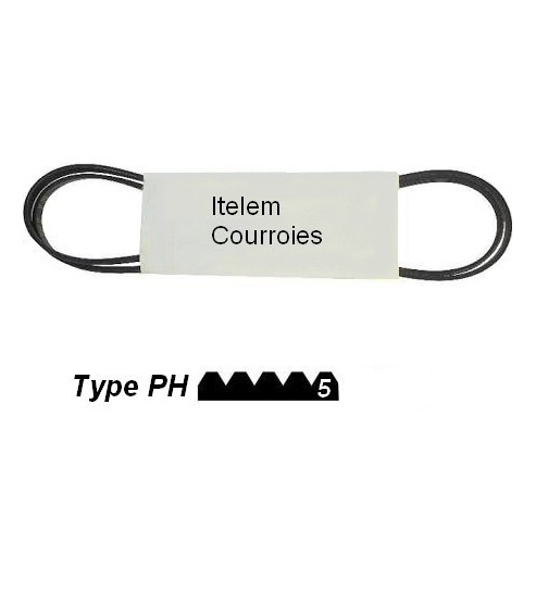 Courroie 5PH271 sèche-linge LG 4400EL1001D