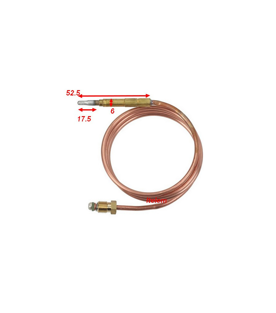 Thermocouple feux vifs plaque coup de feu fourneau Bonnet Hobart 310276