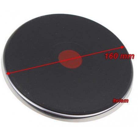Plaque chauffante à fils 1500 W table de cuisson EGO 12.14433.504 ...