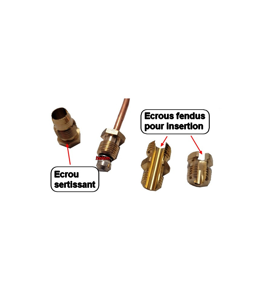Thermocouple universel 120 cm