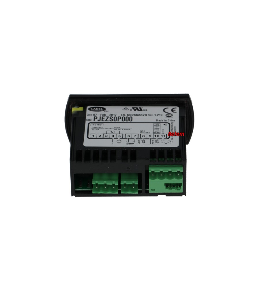 Régulateur chambre froide PJEZS0P000 Carel