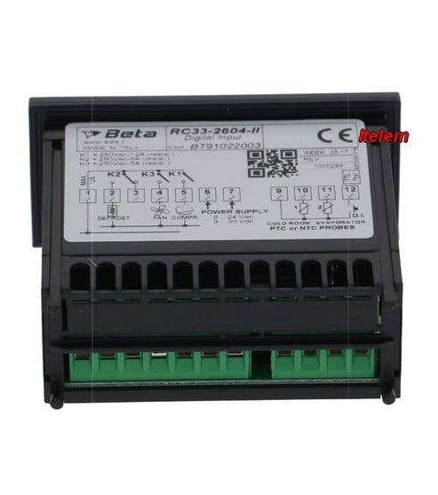 Régulateur chambre froide RC33-2604-II Beta