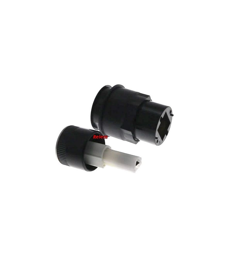 Bouton gauche four Cooke & Lewis Schneider Signature 409H44