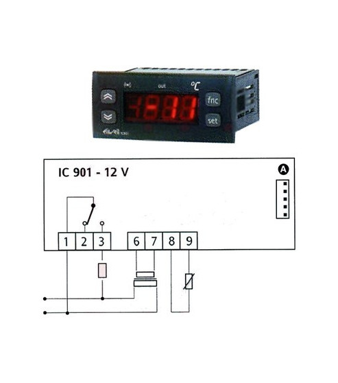 Thermostat numérique chambre froide armoire réfrigérée IC901 ID Plus 902